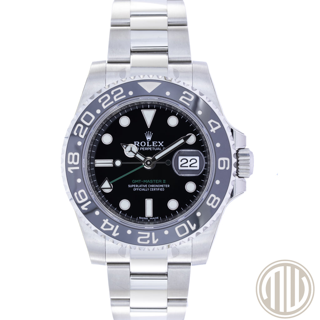 Rolex GMT-Master II New | Lc 100 | Full-Stickers | Box and Papers | 20 ...